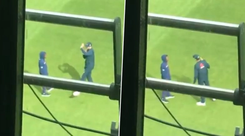 Stuart Broad Seen Having ‘Long Chat’ With Young West Indies Bowler Keon ...