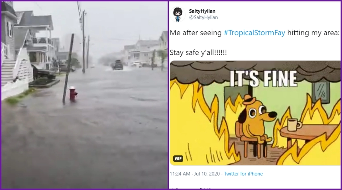 Viral News | Tropical Storm Fay Pics, Videos and Funny Meme Reactions ...