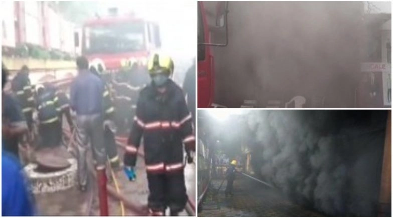 Mumbai Fire: Massive Blaze Erupts at Shopping Centre in Borivali West ...
