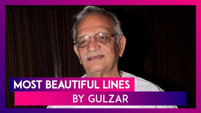 Happy Birthday Gulzar: Beautiful Lines By Lyricist And Poet That Convey ...