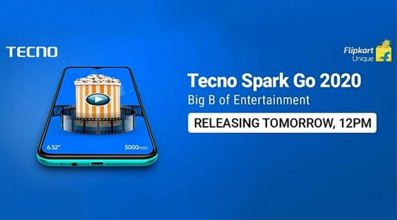 Tecno Spark Go 2020 Smartphone Launching Tomorrow in India; Expected ...