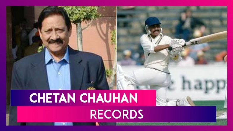 Chetan Chauhan Dies At 73: A Look At Some Records Of The Former Indian ...
