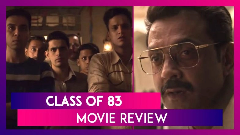 Class of 83 Movie Review: Bobby Deol's Netflix Is Well-Enacted But ...