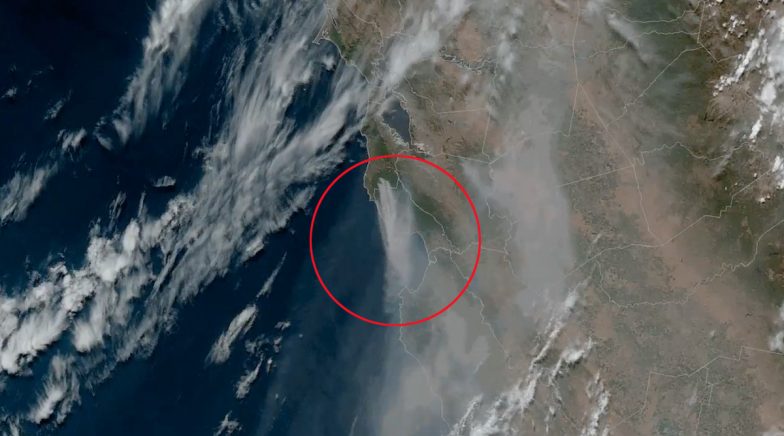 NASA Imagery Shows California Wildfires From Space With Over 300,000 ...