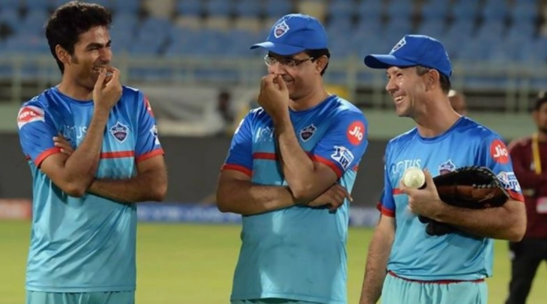 Ahead of IPL 2020, Delhi Capitals Share Throwback Picture of Sourav Ganguly, Ricky Ponting ...