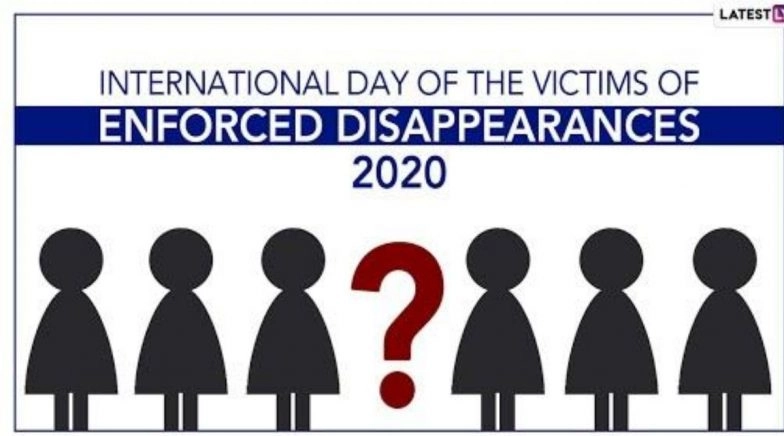 International Day of the Victims of Enforced Disappearances 2020: Date ...