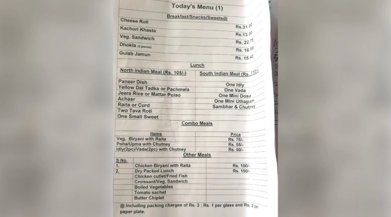 Parliament Menu For Monsoon Session 2020: No Cooking in Parliament ...