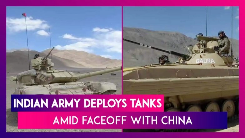 Indian Army Deploys T90 & T72 Tanks, BMP-2 Infantry Combat Vehicles ...