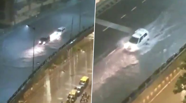 Unverified Video of Waterlogged Flyover Amid Heavy Rainfall Goes Viral ...