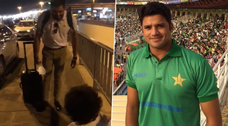 Azhar Ali Meets Son, Family on Return From England Tour, Pakistan Test ...