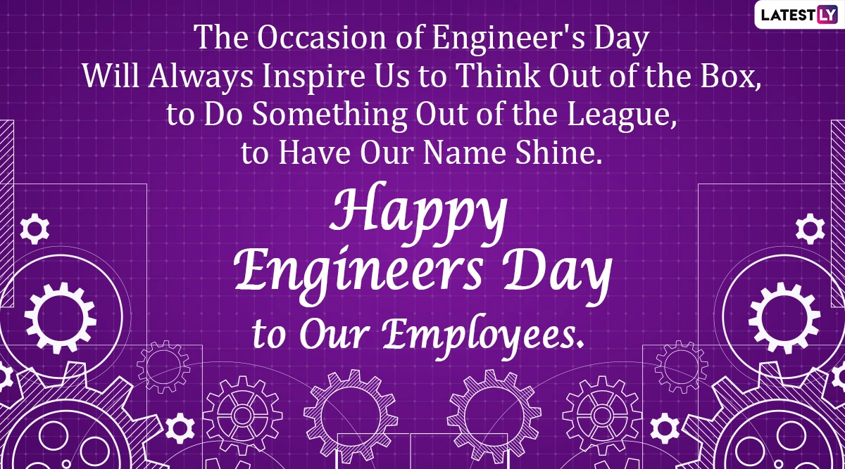 Happy Engineer's Day 2020 Greetings and HD Images: WhatsApp Stickers ...