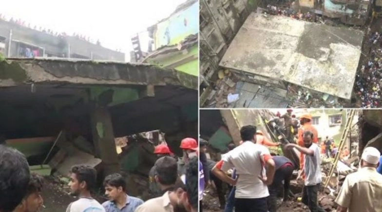 Bhiwandi Building Collapse: 10 Dead & Several Feared Trapped as 3 ...