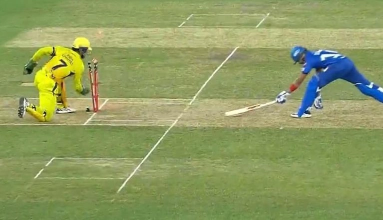 MS Dhoni’s Lighting Fast Stumping Sends Prithvi Shaw Packing During CSK ...
