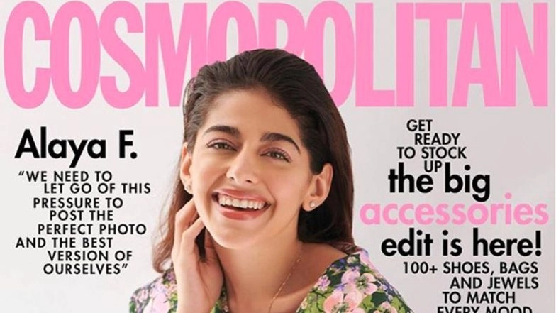 Alaya F Looks Pretty and Refreshing On Latest Cosmopolitan India ...
