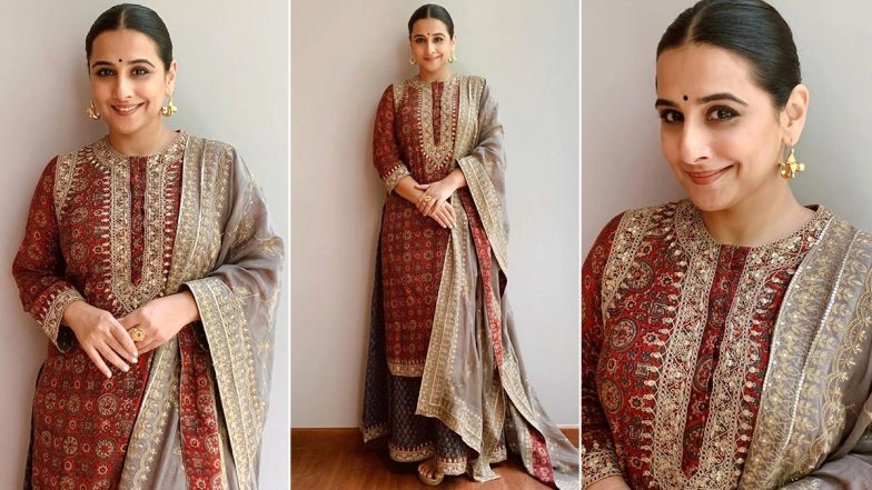 Vidya Balan Notches Up That Signature Ethnic Elegance Yet Again, This ...