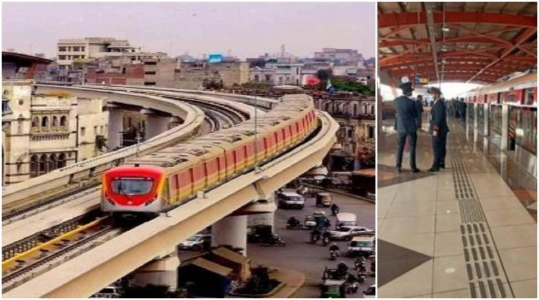 Pakistan's First Ever Metro Train Service, Orange Line, Begins ...