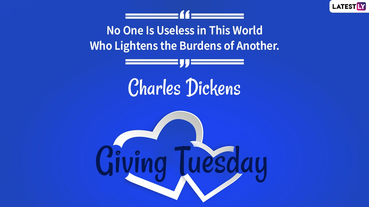 Giving Tuesday 2020 Quotes and HD Images: Messages on Generosity ...