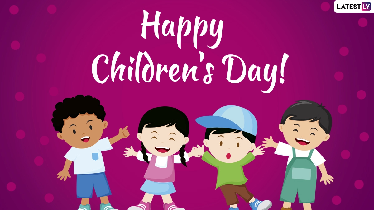 Happy Children’s Day 2021 Messages and HD Images: WhatsApp Stickers ...