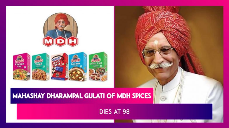 Mahashay Dharampal Gulati, Owner Of MDH Spices Dies At 98 | 📹 Watch ...