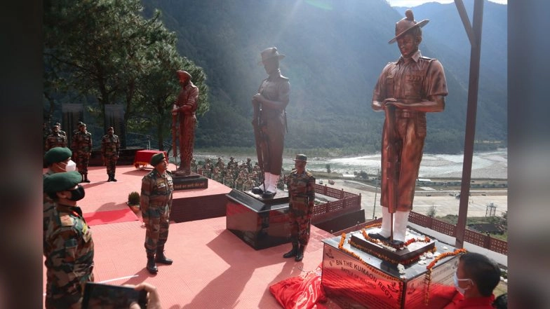 Arunachal Pradesh: Indian Army Unveils Statues of 1962 India-China War ...