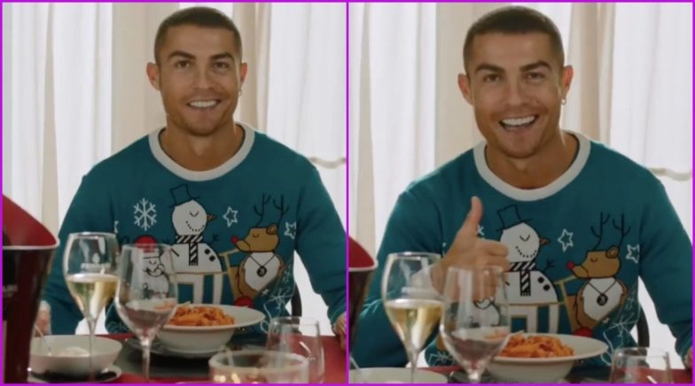 Cristiano Ronaldo Wishes Merry Christmas to Fans in This Captivating ...