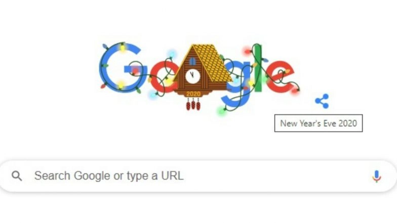 New Year’s Eve 2020 Google Doodle Is Cute, Colourful and So Pretty to ...