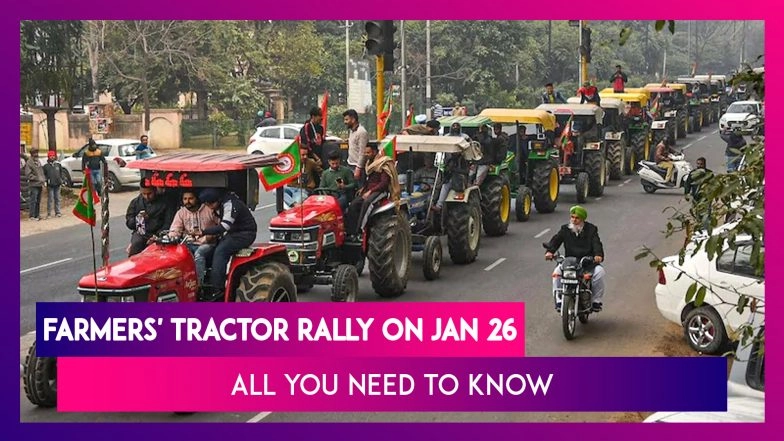 Farmers' Tractor Rally On January 26 Receives Permission From Delhi ...
