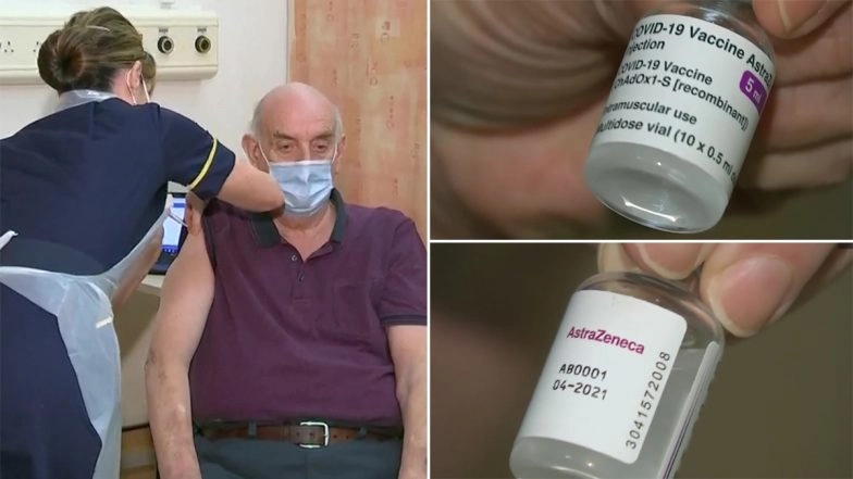 UK Begins Rollout of AstraZeneca-Oxford COVID-19 Vaccine; 82-Year-Old ...