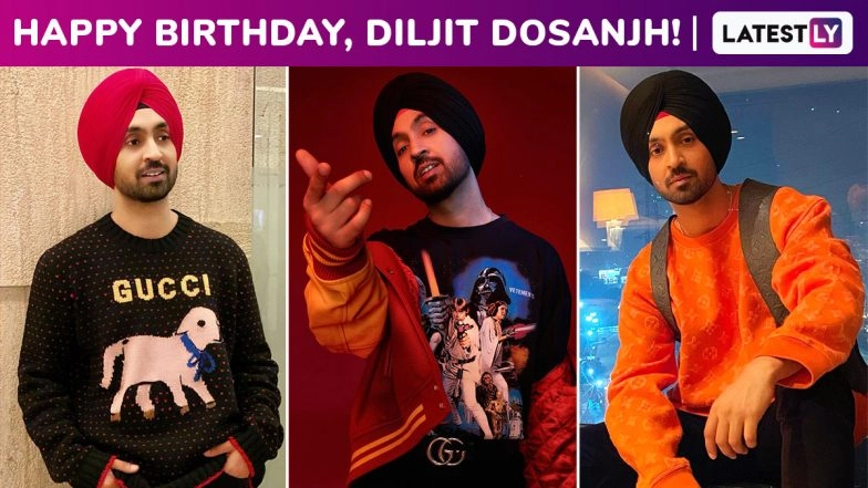 Diljit Dosanjh Birthday Special: Rolling Into Dandy, Debonair and Dapper Moods, His Signature ...