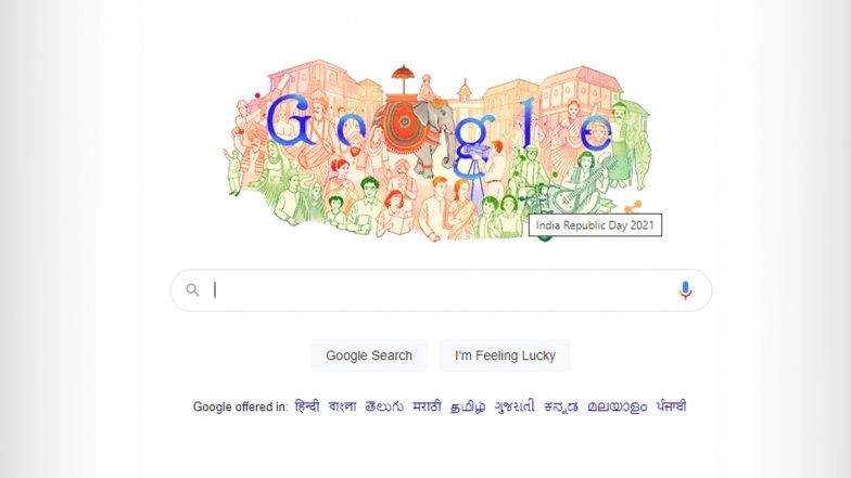 India Republic Day 2021 Google Doodle Showcases a Range of Vibrant ...