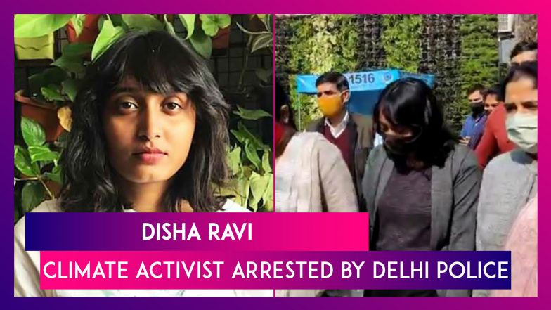 Disha Ravi, 22 Yr Old Climate Activist, Arrested By Delhi Police For ...