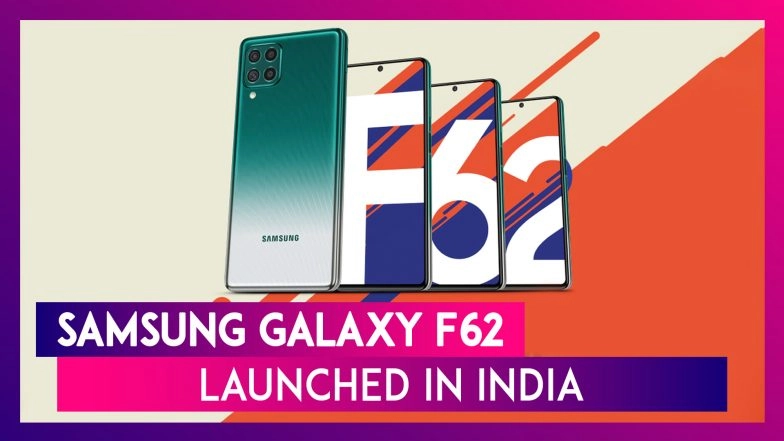 Samsung Galaxy F62 with 64MP Quad Rear Camera Setup Launched in India ...