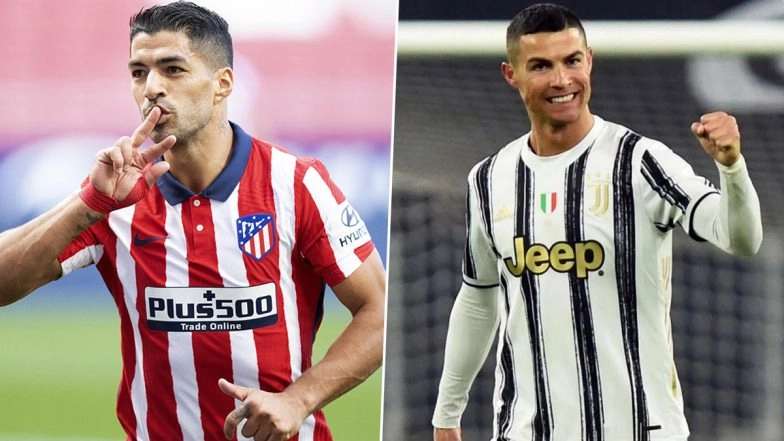 Luis Suarez Breaks This Cristiano Ronaldo Record with Brace Against ...