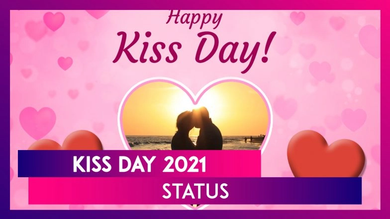Happy Kiss Day 2021 Status: Wishes and Valentine Week Messages to ...