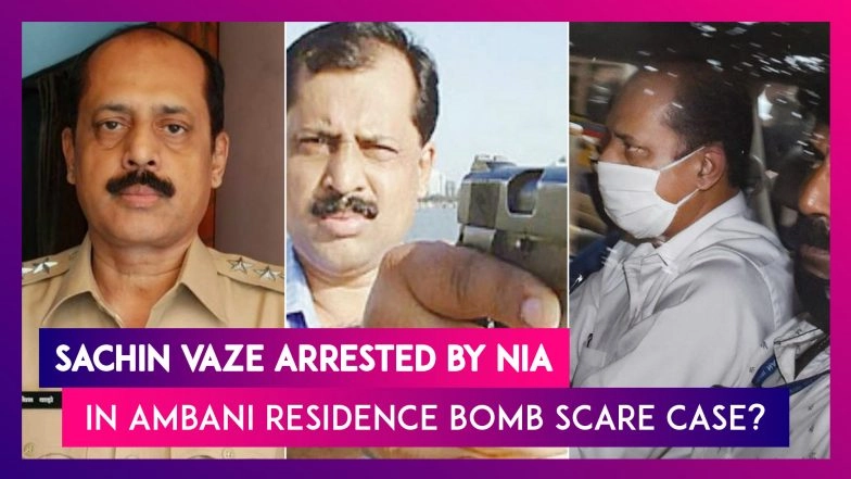 Sachin Vaze Arrested By NIA: Who Is The Mumbai Police ‘Encounter Specialist’ Arrested By NIA In ...