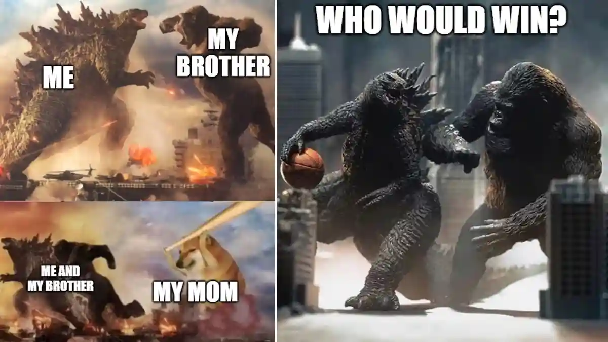 Viral News Godzilla Vs Kong Funny Meme Templates Check Out Hilarious 