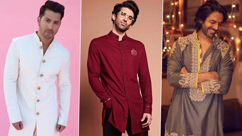 Eid al-Fitr 2021 Fashion: Varun Dhawan, Aditya Roy Kapur, Kartik Aaryan ...