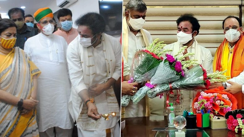 G Kishan Reddy, Secunderabad MP, Takes Charge As Minister of Culture ...