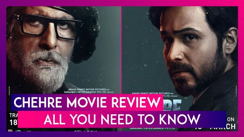 Chehre Movie Review: Amitabh Bachchan & Emraan Hashmi’s Acts Save This ...