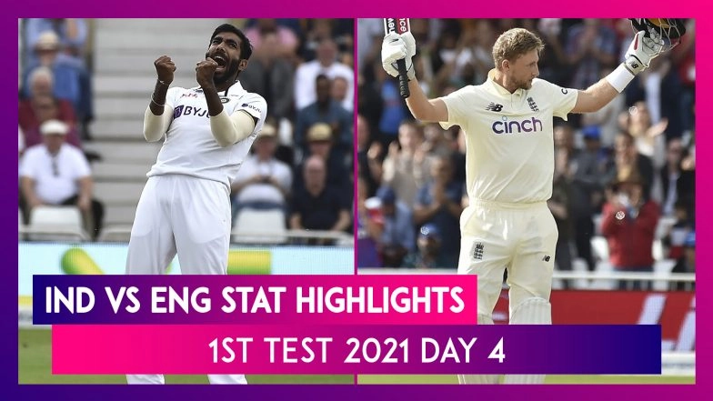 IND vs ENG Stat Highlights 1st Test 2021 Day 4: Jasprit Bumrah ...