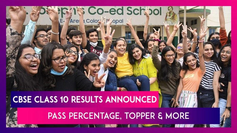 CBSE Class 10 Results Announced, Know The Pass Percentage, Topper And ...