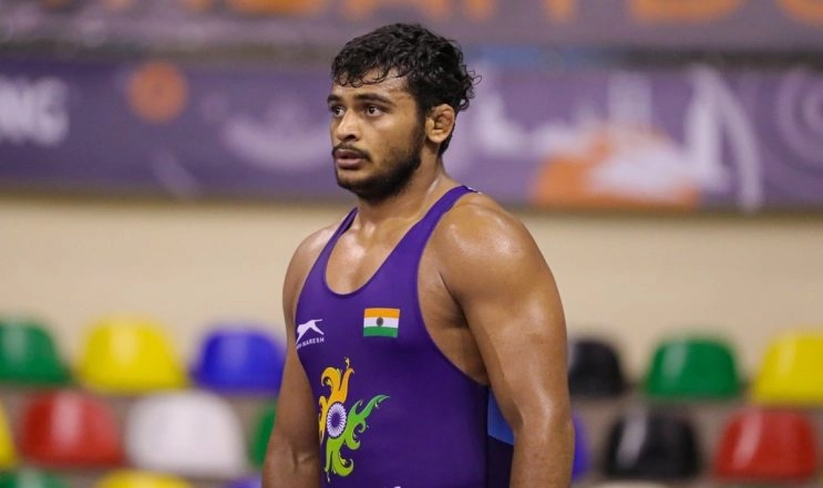 Deepak Punia Wins Gold in Men’s 86kg Wrestling Event With Win Over ...