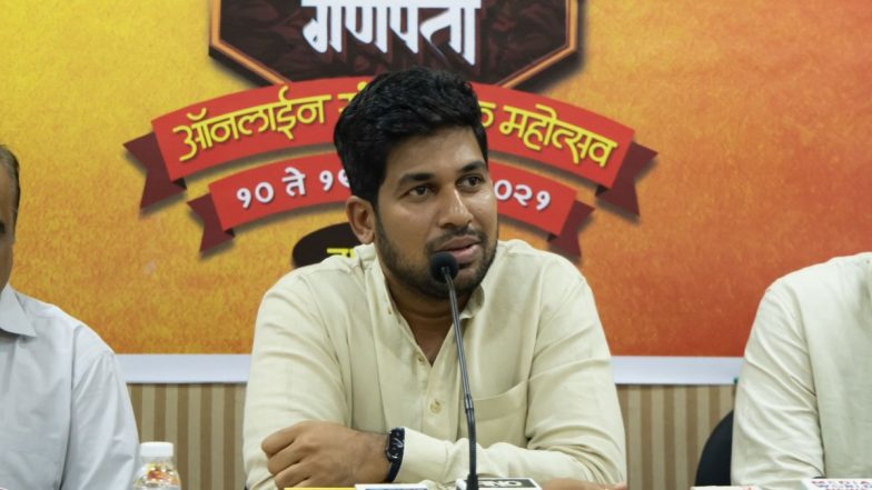 Shrimant Bhausaheb Rangari Ganpati Trust’s Festival Head, Punit Balan ...