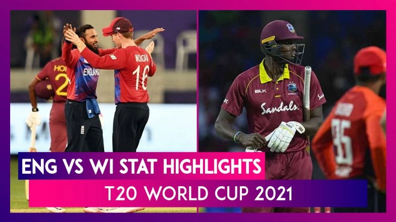 ENG vs WI Stat Highlights T20 World Cup 2021: England Register ...