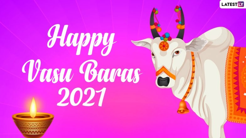Happy Govatsa Dwadashi 2021 Greetings & Vasu Baras Messages: WhatsApp ...