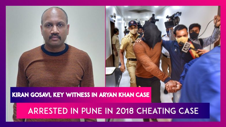 Kiran Gosavi, Key Witness In Aryan Khan Case Arrested In Pune In 2018 ...