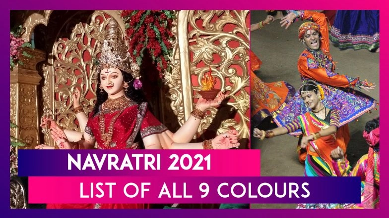 Navratri 2021: Date-Wise List Of All The Colours To Wear Each Day ...