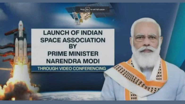 PM Narendra Modi Launches Indian Space Association, Says 'Space Sector ...