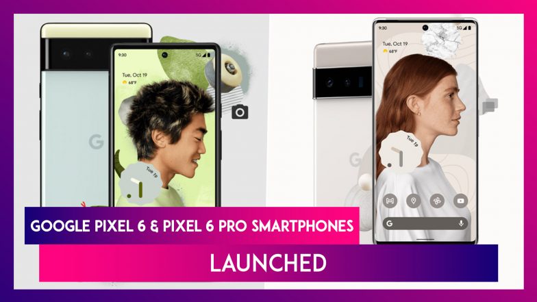 Google Launches Pixel 6 & Pixel 6 Pro Smartphones At Pixel Fall Launch ...
