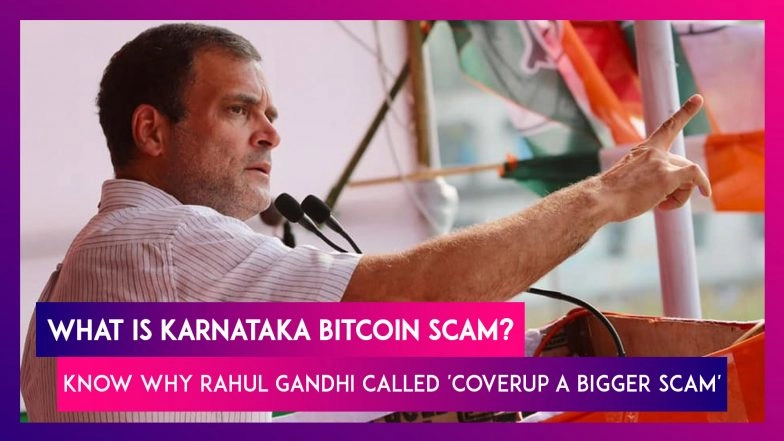 What Is Karnataka Bitcoin Scam? Know Why Rahul Gandhi Called 'Coverup A ...
